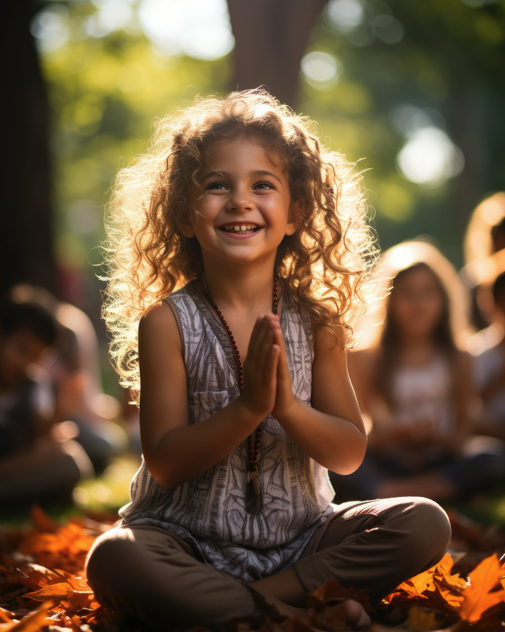 yoga poses for kids. golden hour lighting – Church of God